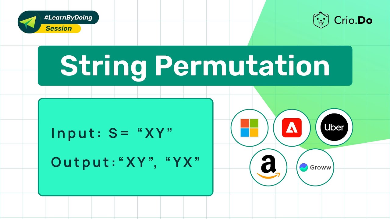 String Permutation | Java | Master DSA Interview Questions