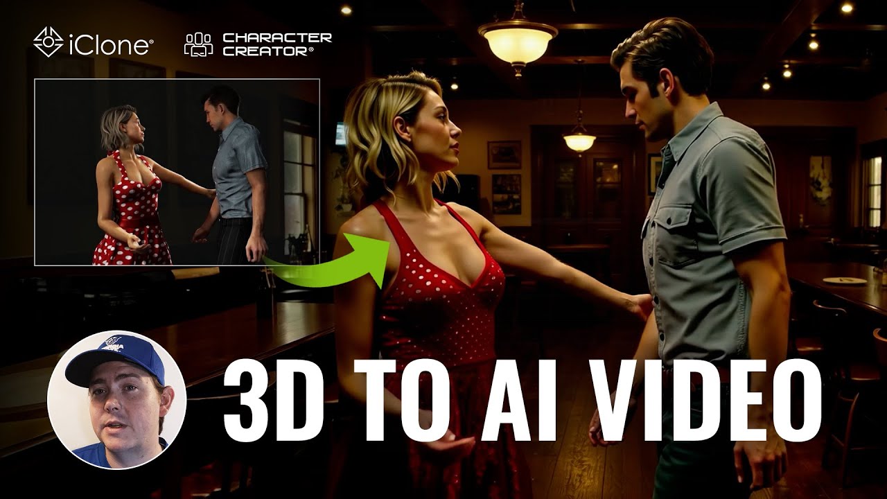 3D Guidance for Production-Level AI Generation | iClone, Character Creator, FLUX, FusionX