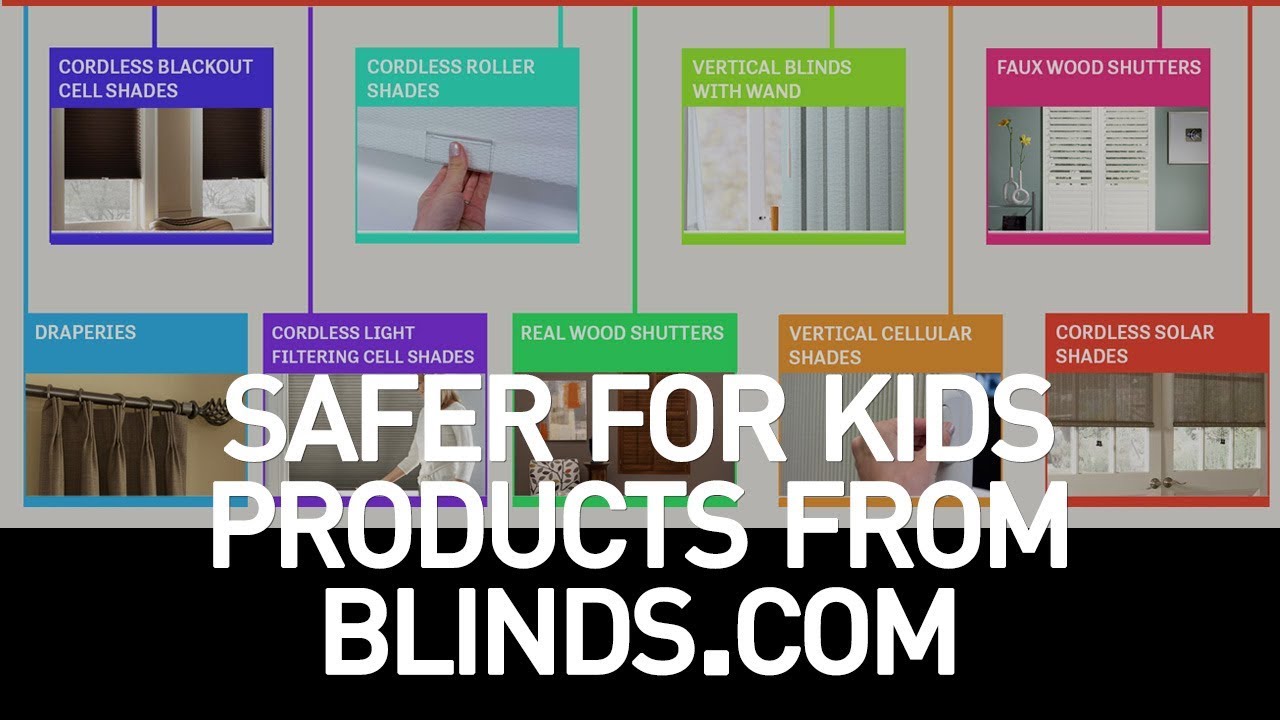 Safer for Kids Products from Blinds.com