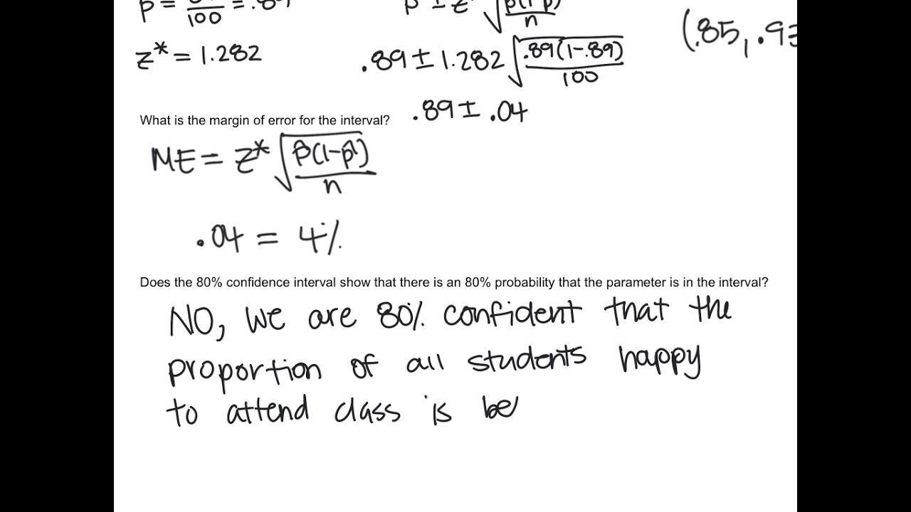 STATS  Chapter 8 Review