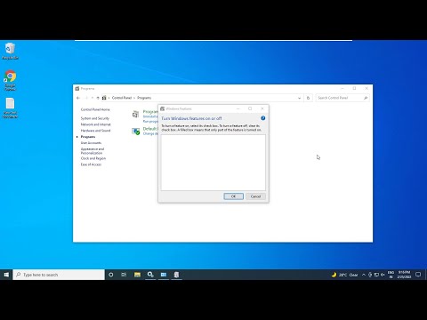 Fix Turn Windows Features On And Off Is Blank Or Empty
