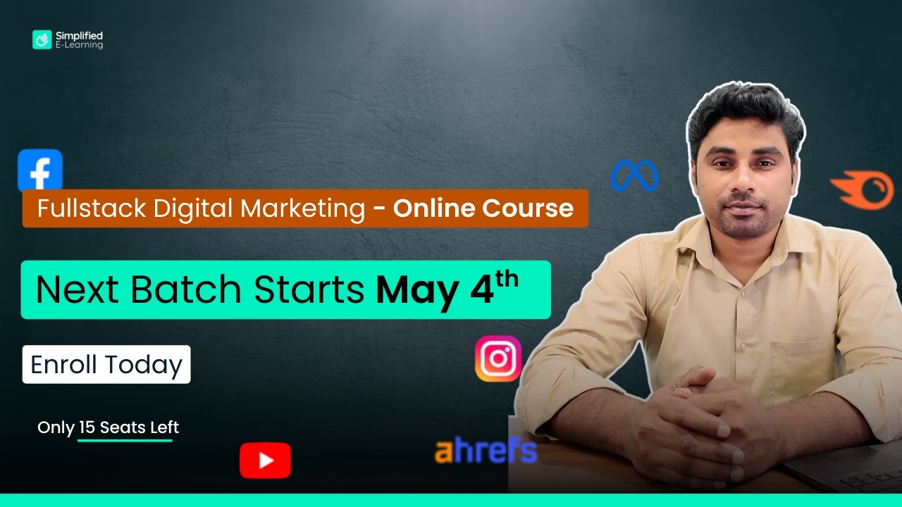 Join Our Full Stack Digital Marketing Online Course  Now!