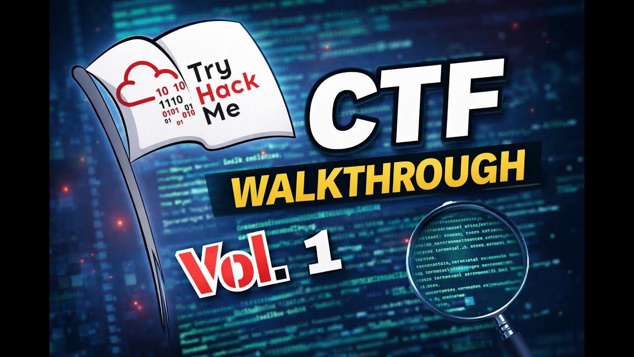 CTF Collection Vol. 1 | TryHackMe Walkthrough