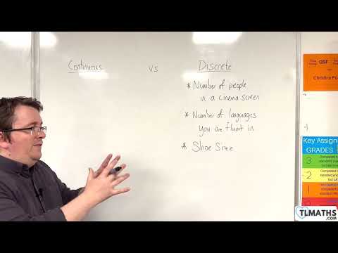 Core Maths - Continuous Data vs Discrete Data