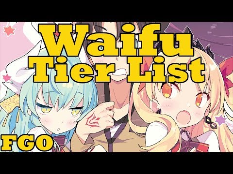 Fate/Grand Order Waifu Tier List - ACTUAL WORST TIER LIST