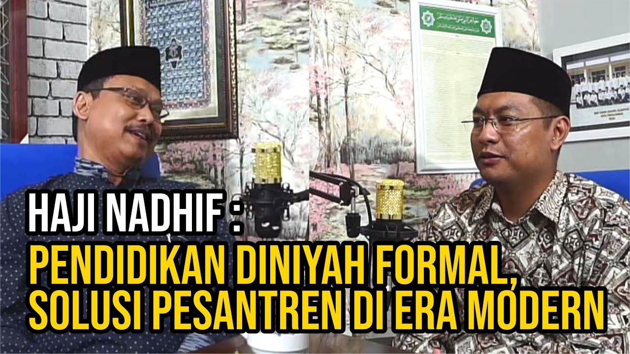 PDF Solutions for Islamic Boarding Schools in the Modern Era, with Drs. KH. Nadhif, Ministry of R...