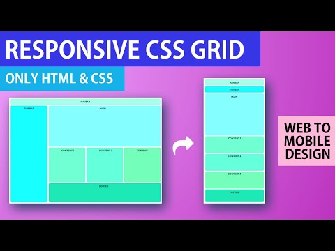 Learn Responsive CSS Grid Tutorial - Mind Luster