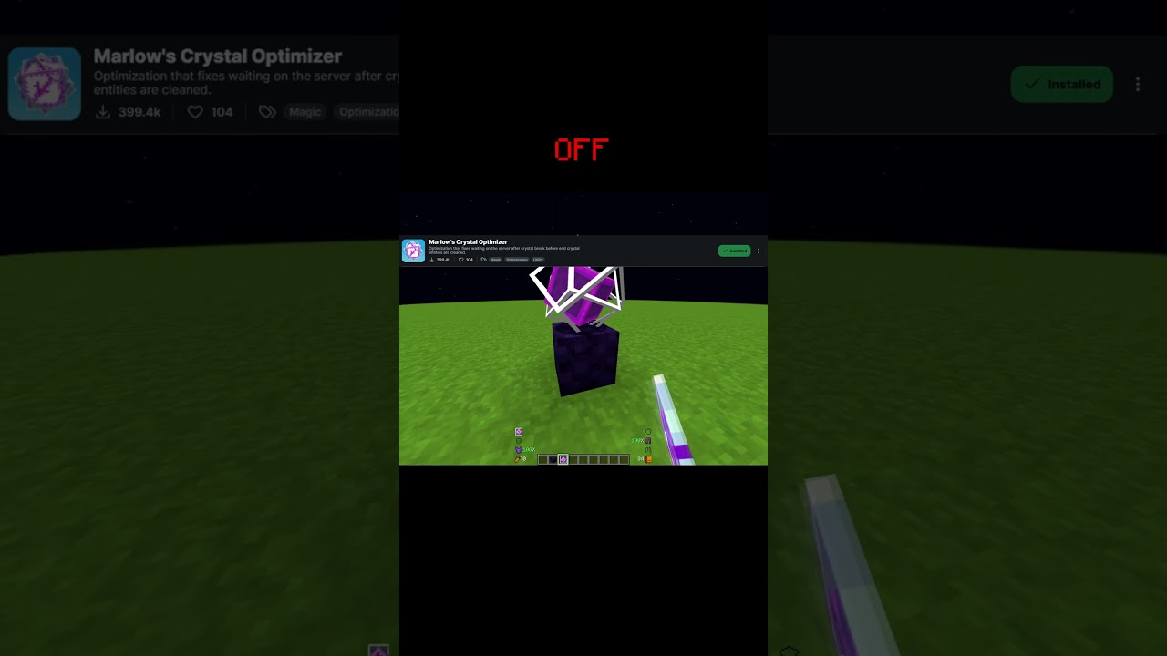 This Mod Makes You Crystal 10x Faster ⚡ (Must-Have)