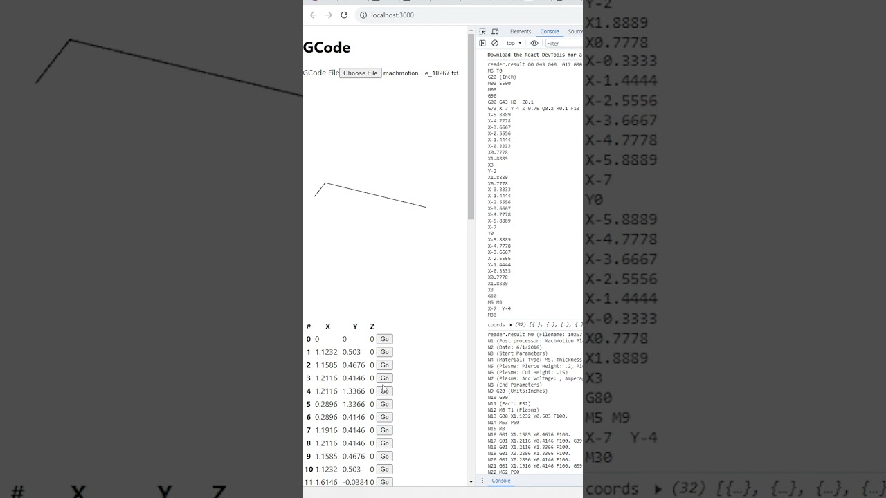 GCode CNC Instructions Parser Weekend Project #shorts