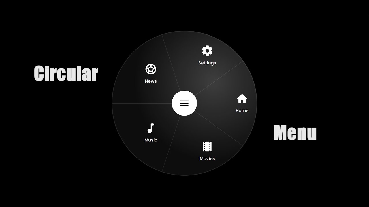 Creating Circular Menu (No Talk)