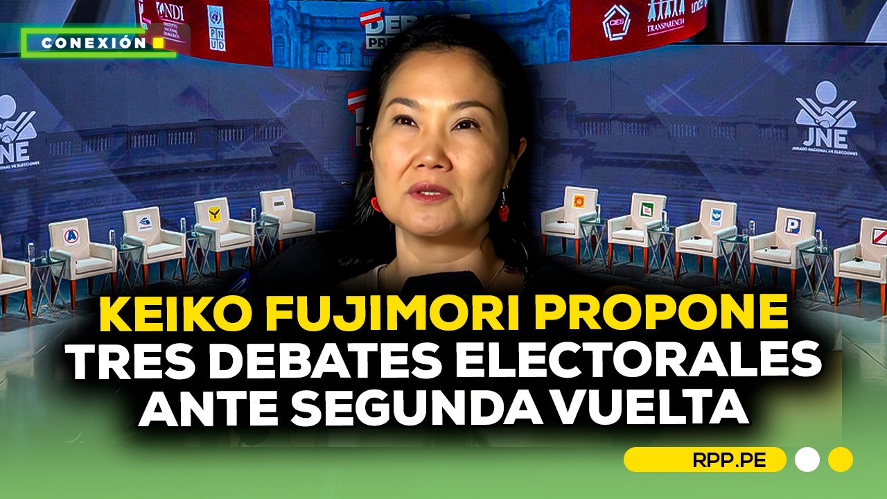 🗳️Peru Elections: Keiko Fujimori talks about the second round, ONPE and JNE #CONEXIONRPP