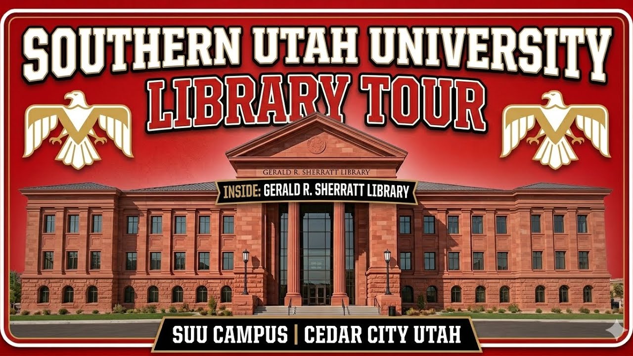Southern Utah University Library Tour with Steve Holm and Steve Calder