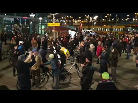 Dresden Germany Sachsen Spaziergang vom Gesundheitswesen 21.01.2022