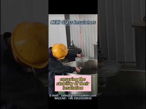 good quality glass insulators #insulator #factory #electronic #test #inspection