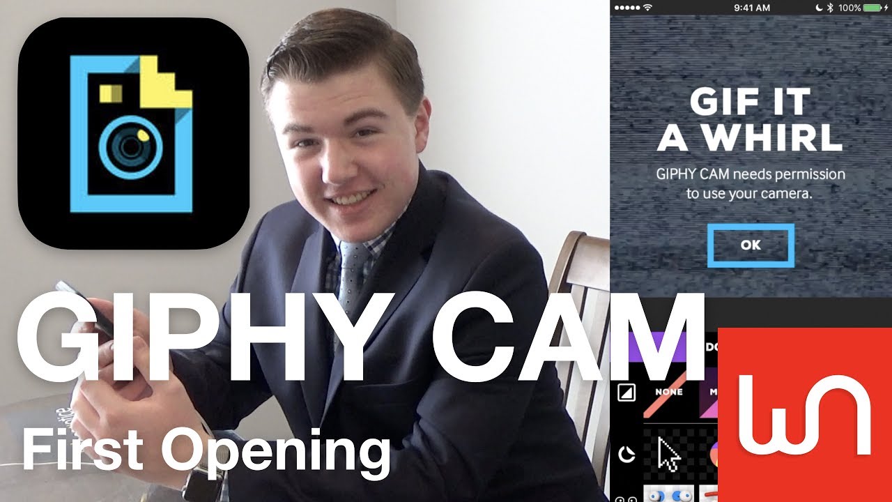 GIPHY CAM | First Opening
