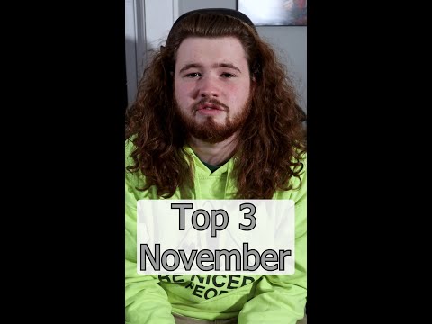 The top 3 movies I watched in November 2023.