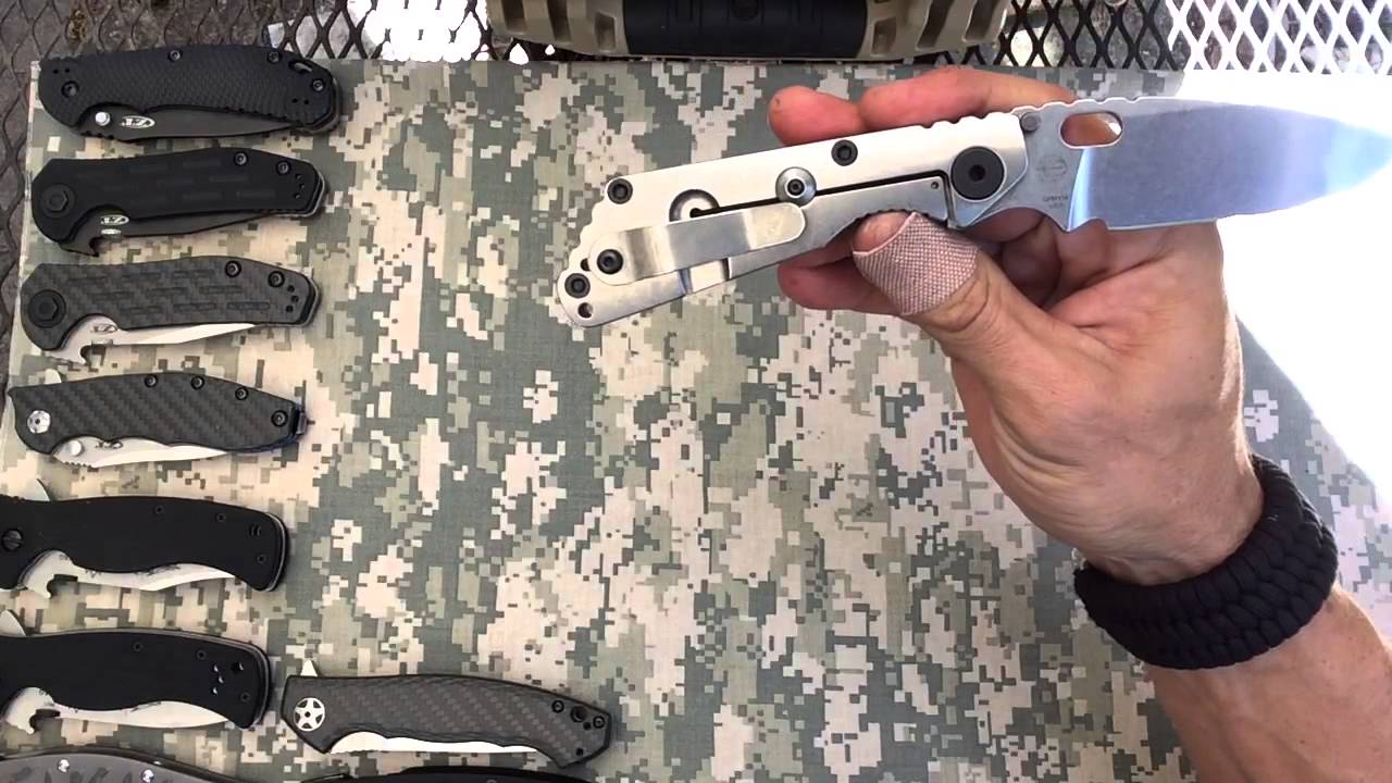 Strider SNG CC & Large Sebenza 21