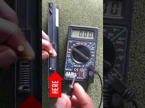 How to test laptop battery