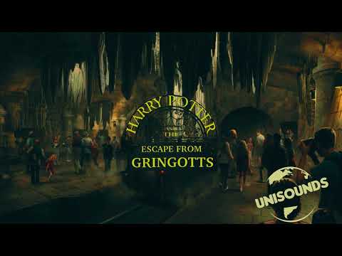 (HQ) Harry Potter and the Escape From Gringotts Onboard Audio