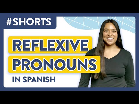 4 Types of Reflexive Pronouns in Spanish #Short
