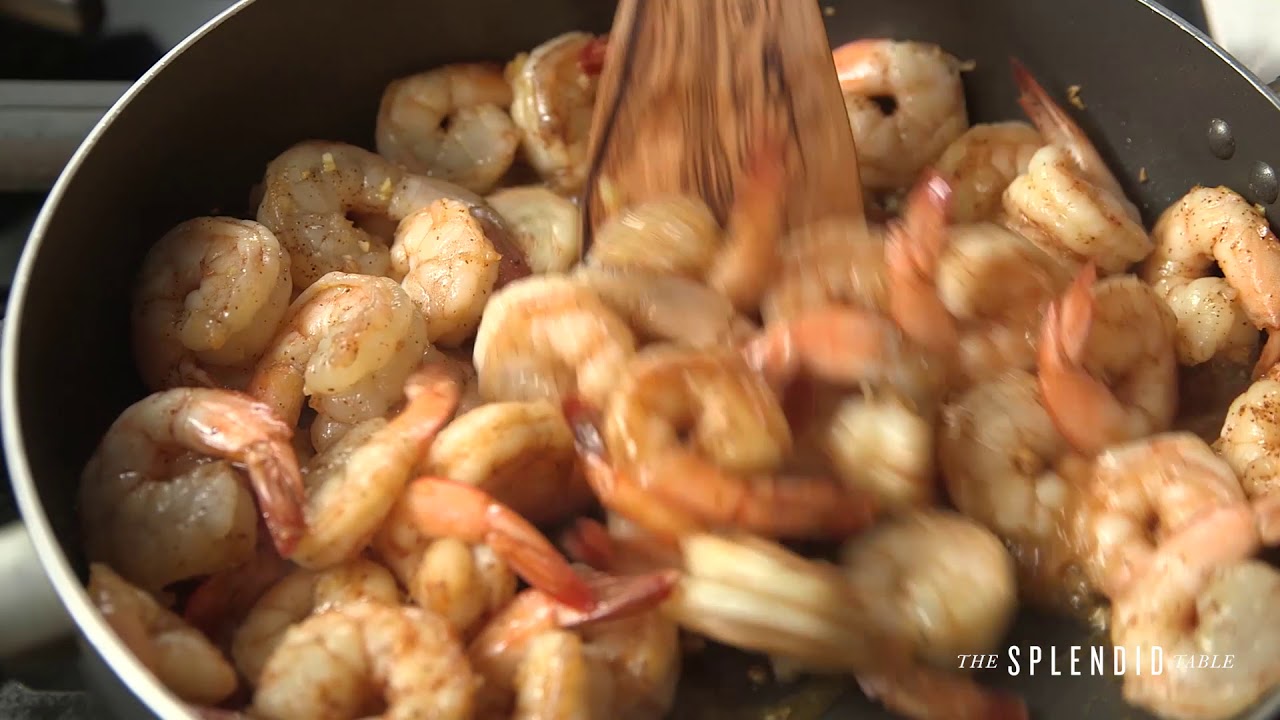 Ginger Caramel Shrimp