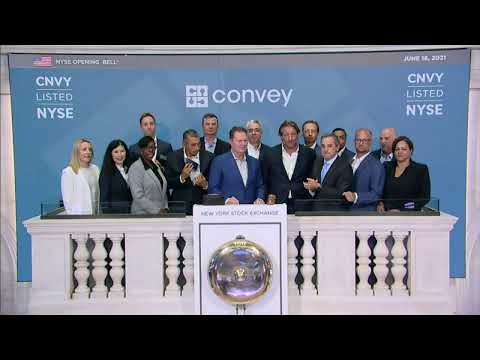 The NYSE welcomes @ConveyHealth (NYSE: CNVY) to celebrate their IPO
