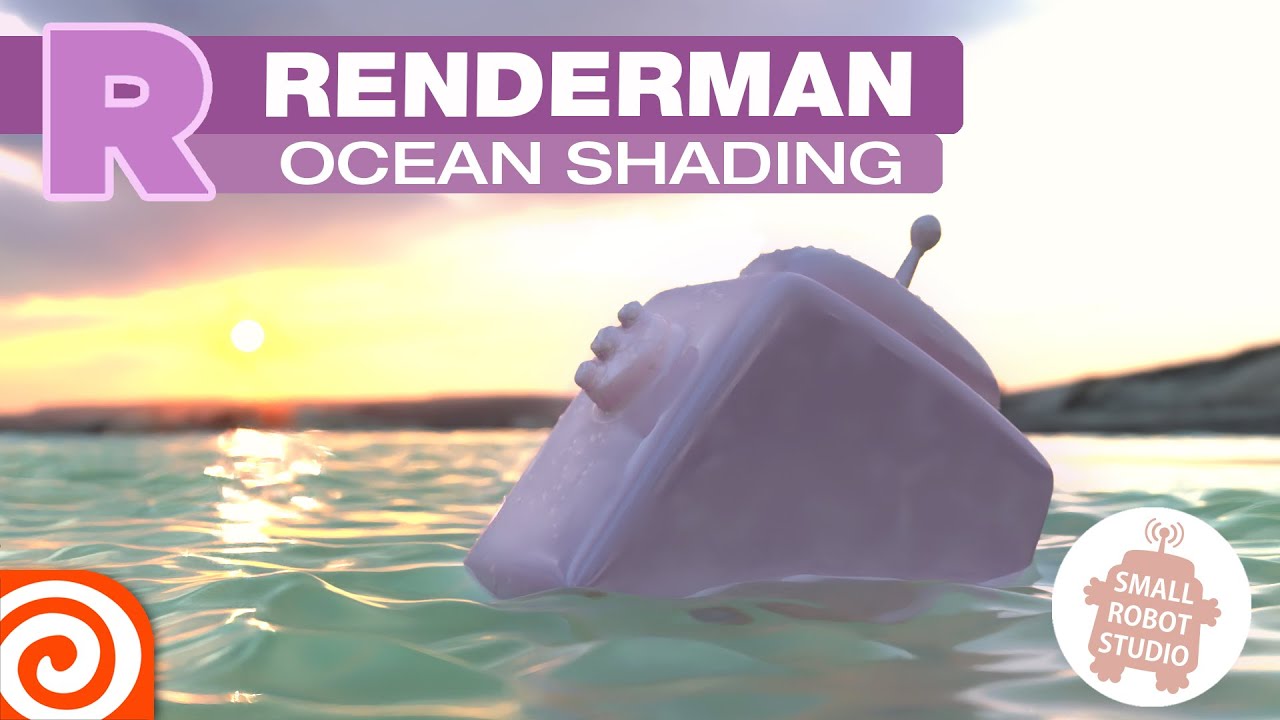 Renderman 23 Ocean Shading [Houdini] Tutorial