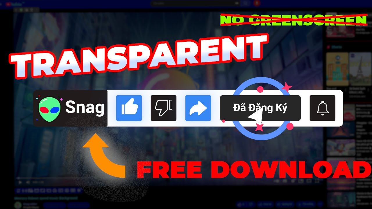 No Copyright, Subscribe Transparent Button | Free to download 2025!