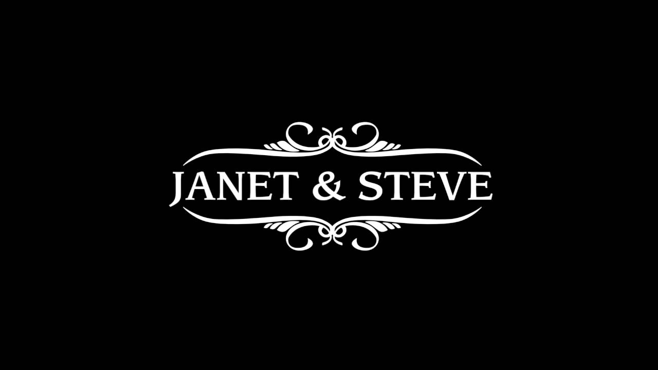 Janet and Steve animated monogram