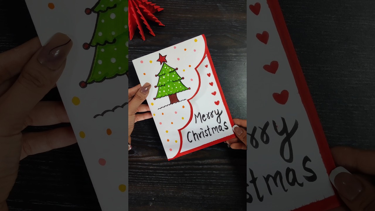 MAKE STUNNING Christmas CARD in Minutes!