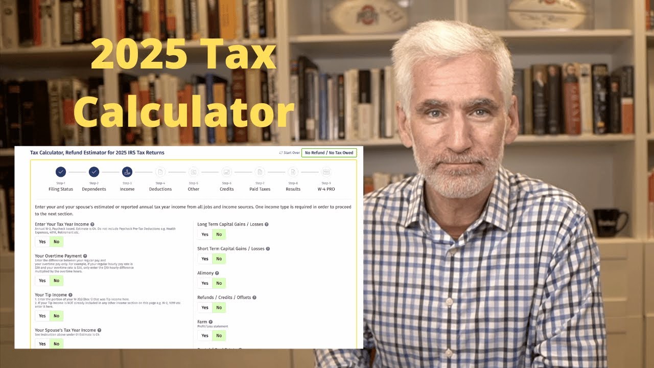 Free 2025 Tax Estimator: Calculate Your Federal Taxes in Minutes (FQF)