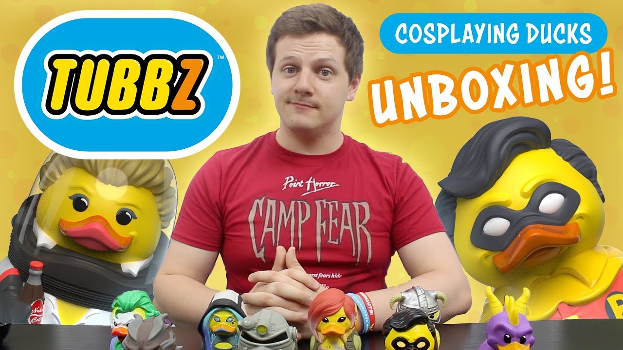 TUBBZ: Cosplaying Ducks | Unboxing + Batman Prototypes!