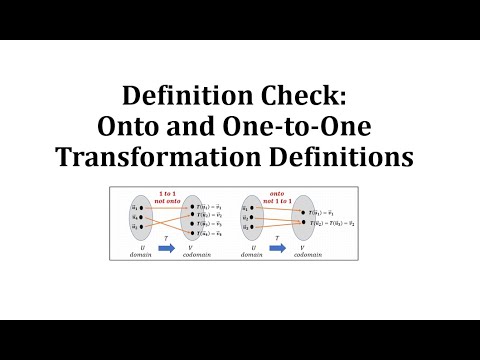 Definition Check: One-to-One and Onto Functions | Math Help from ...
