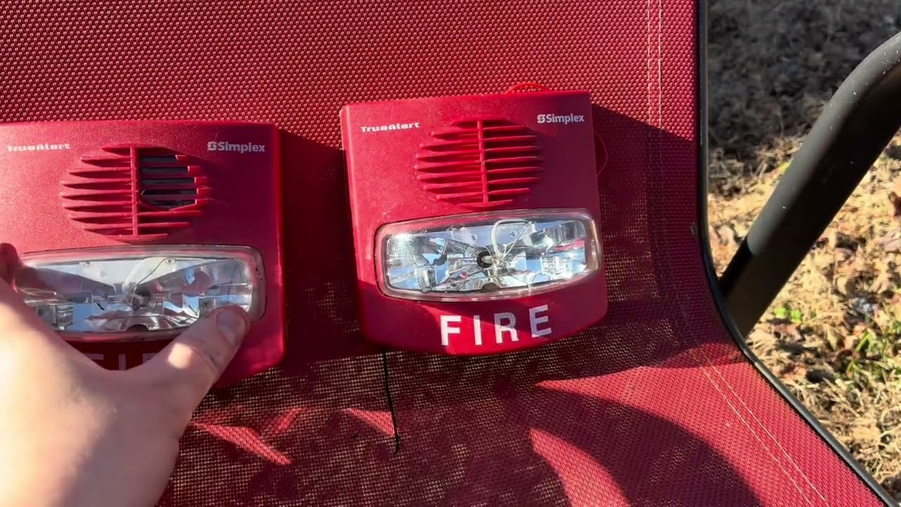 Simplex TrueAlert Horn-Strobe Overview + Demonstration