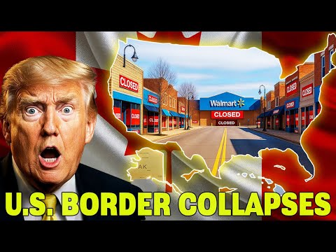 Canada’s Retail Boom Leaves U.S. Border Towns in Crisis