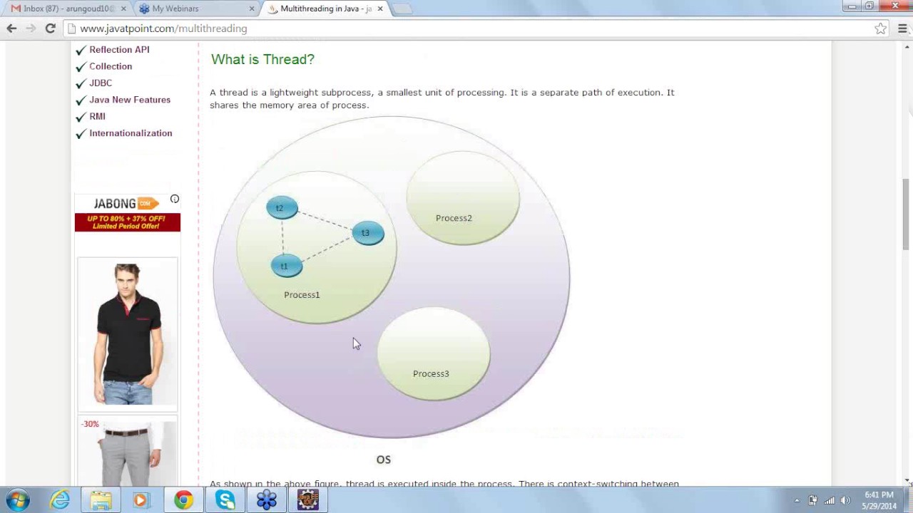 tutorial 18 Multithreading in Java