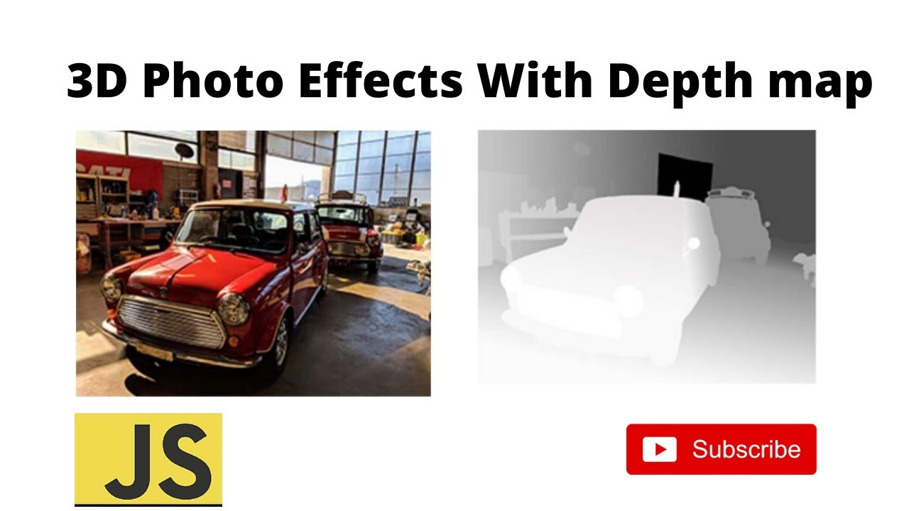 3D Photo Effect from one Image JavaScript Tutorial