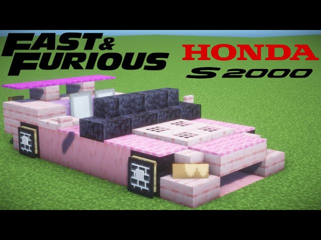 (FAST & FURIOUS) Suki's HONDA S2000 Minecraft Map