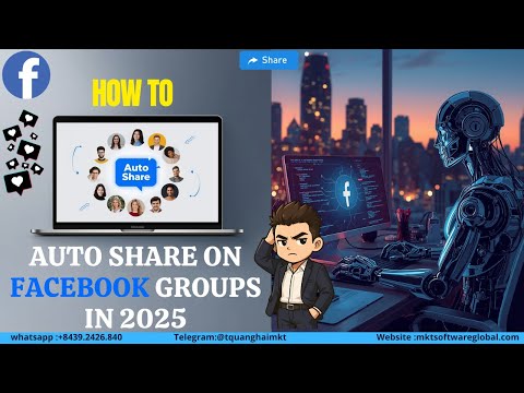 Auto Share Facebook Groups 2025 | Share Posts to 1000+ Groups Automatically!