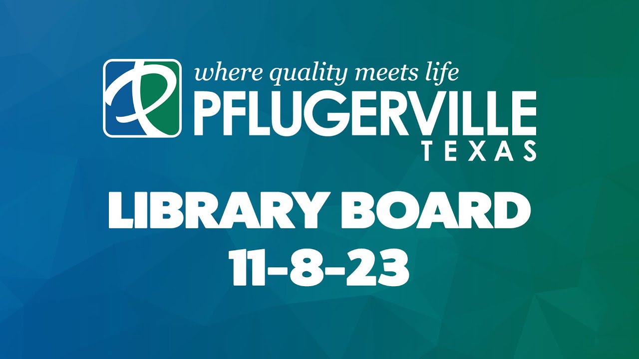 Library Board 11-8-23