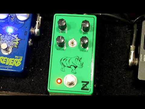Z-FX Rhino Drive Timmy Clone pedal handmade Rc4559 chip | Reverb