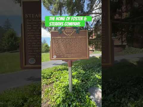 THE HOME OF FOSTER & STEARNS:WYOMING,OHIO.
