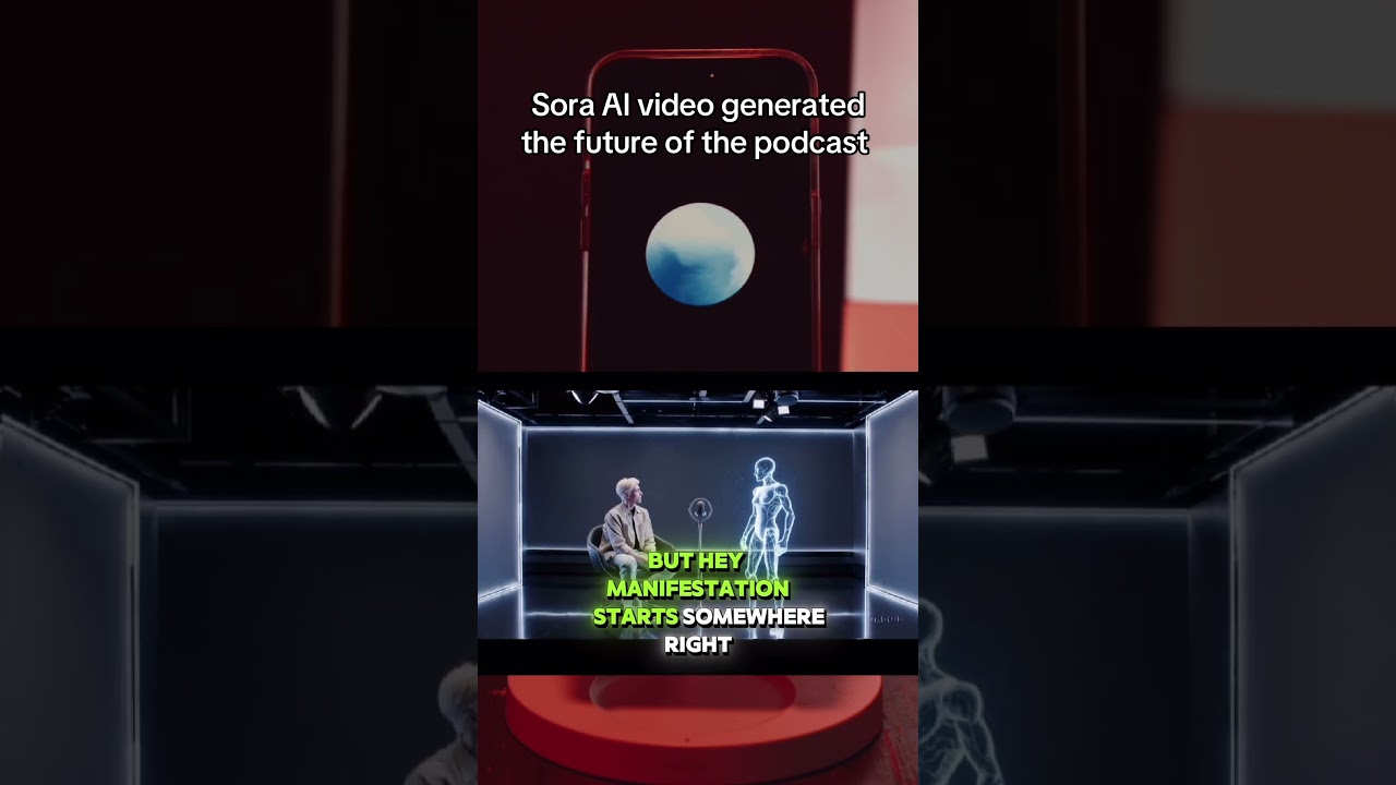 can Sora AI video predict the future?