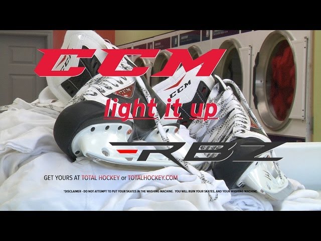 CCM RBZ White Ice Skates - Senior | Pure Hockey Equipment