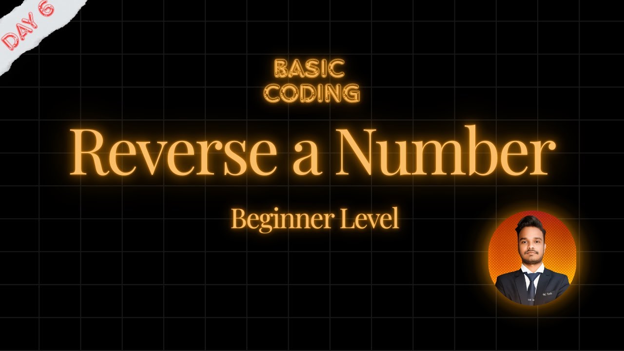 Reverse a Number in Python | Beginner Friendly Coding Tutorial