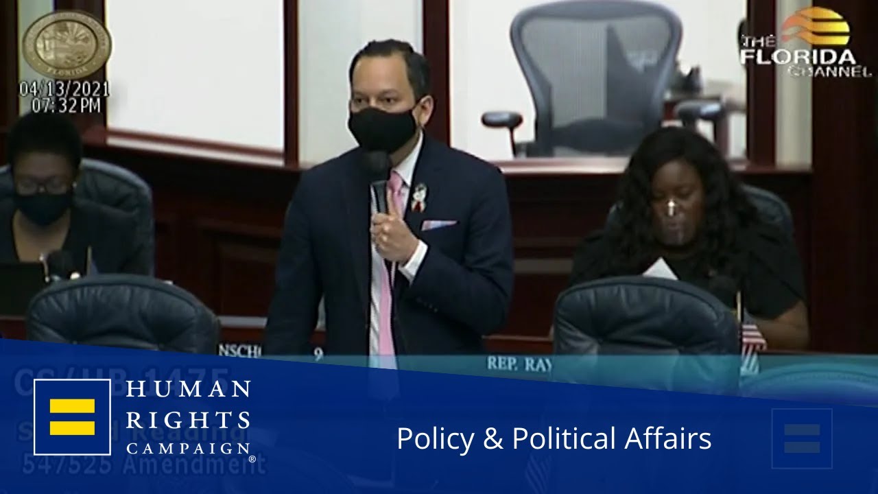 Florida Lawmaker to Transgender Children: “We love you. We support you. Don’t ever change.”