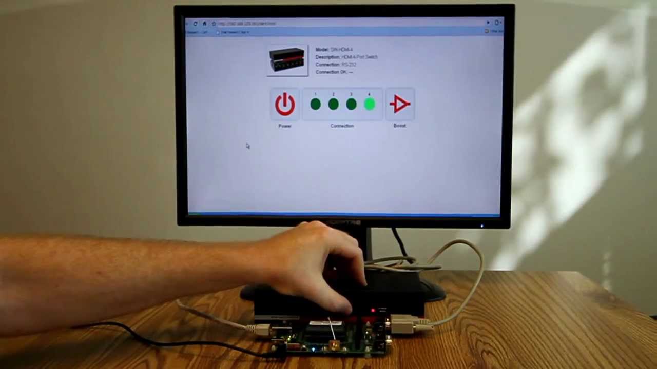 Real-Time Embedded Control System using HTML5 and Websockets