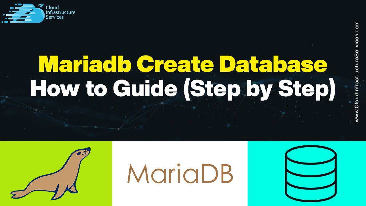 MariaDB Create Database  - How to Guide (Step by Step Tutorial)