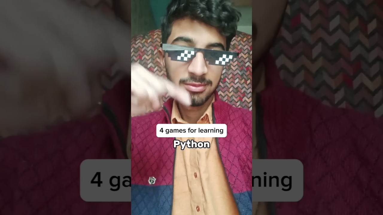 4 Games for Learning Python #python3 #learnpython