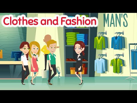 Clothes and Fashion   -Practice English Speaking Conversation Easy